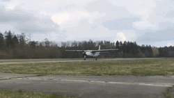 Airplane Runway Take Off GIF | GIFDB.com