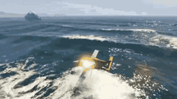Airplane Water Crash GIF | GIFDB.com