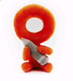 Alan Becker Orange Stuffy GIF | GIFDB.com