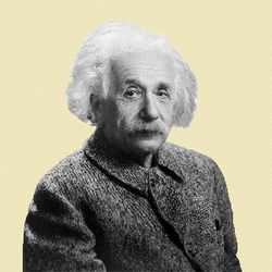 Albert Einstein Iconic Picture GIF | GIFDB.com