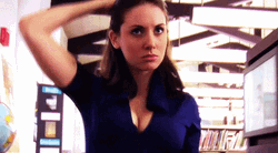 Alison Brie Annie Edison Hair Flip GIF | GIFDB.com