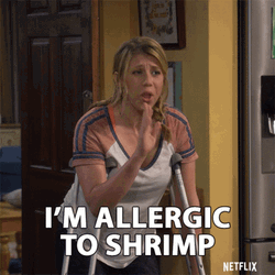 Allergies I'm Allergic To Shrimp GIF | GIFDB.com
