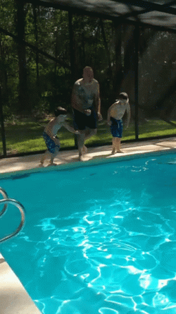 Almost Cannonball Dive GIF | GIFDB.com