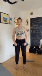 Alternate Front And Sideways Lateral Raises GIF | GIFDB.com