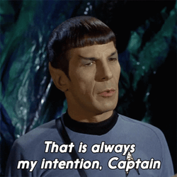Always Mister Spock Talking GIF | GIFDB.com
