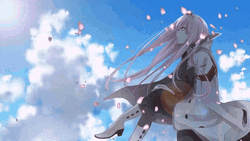 Amazing Zero Two Pose GIF | GIFDB.com