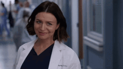Amelia Shepherd Walk Away Smiling GIF | GIFDB.com