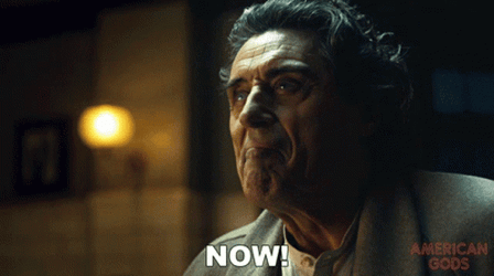 American Gods Mr Wednesday Now GIF | GIFDB.com