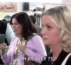 Amy Poehler Really Reaction GIF | GIFDB.com