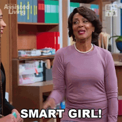 Anastasia Deveraux Smart Clever Girl GIF | GIFDB.com