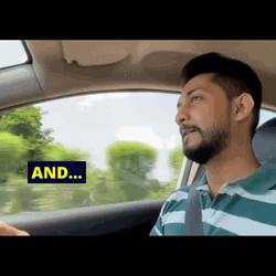 And Serious Man Driving His Car GIF | GIFDB.com