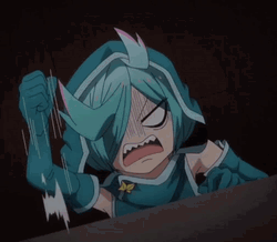 Anemo Nemo Hitting The Table Anime Rage GIF | GIFDB.com