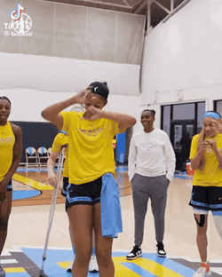 Angel Reese Rolling Dance GIF | GIFDB.com