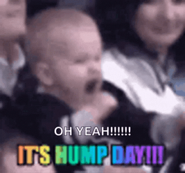 Angry Baby Happy Hump Day Meme GIF | GIFDB.com