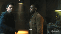 Angry Bucky Barnes No GIF | GIFDB.com