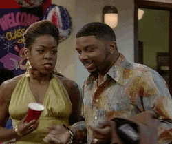 Embarrassed Tossing Drink GIF | GIFDB.com