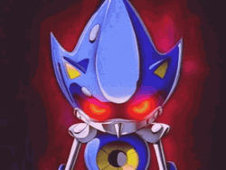 Angry Metal Sonic GIF | GIFDB.com