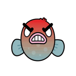 Angry Toca Boca Life Fish GIF | GIFDB.com