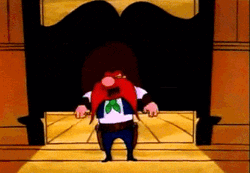Angry Yosemite Sam GIF | GIFDB.com