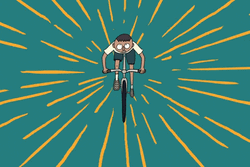 Animated Boy Fast Riding Bike GIF | GIFDB.com