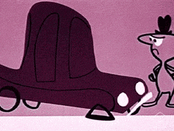 Animated Broken Car Got Kicked GIF | GIFDB.com