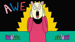 Animated Bunny Person Shocked Amazing Reaction GIF | GIFDB.com