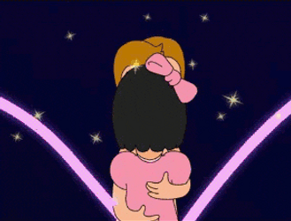 Animated Couple Spinning Hug Kissing GIF | GIFDB.com