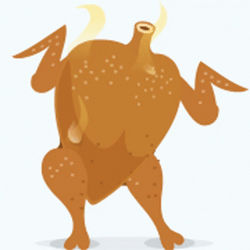 Animated Dancing Grilled Chicken GIF | GIFDB.com
