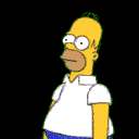 Animated Emoji Invisible Homer Simpson GIF | GIFDB.com