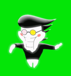 Animated Explosion Green Screen Spamton GIF | GIFDB.com