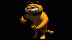 Animated Garfield Dancing Hand Dance GIF | GIFDB.com