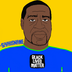 Animated George Floyd Black Lives Matter GIF | GIFDB.com
