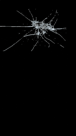 Animated Glass Breaking Webbing Formation GIF | GIFDB.com