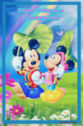 Animated Good Morning Wednesday Mickey And Minnie Mouse GIF | GIFDB.com