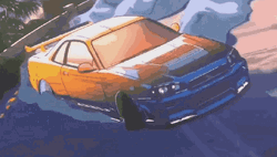 Animated Gtr Drifting GIF | GIFDB.com