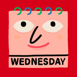 Animated Happy Wednesday Rolling Eyes Emoji GIF | GIFDB.com
