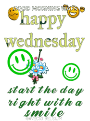 Animated Happy Wednesday Smile Emoji GIF | GIFDB.com
