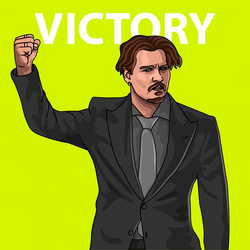 Animated I Won Victory Man GIF | GIFDB.com