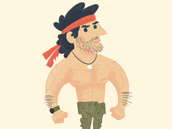 Freedom Animated Series John Rambo Talking To Varinia GIF | GIFDB.com