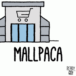 Animated Mall Alpaca GIF | GIFDB.com
