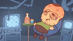 Animated Man With Big Brain Meme GIF | GIFDB.com