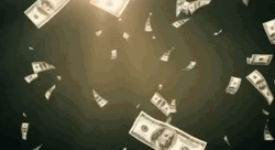 Animated Money Raining Dollars GIF | GIFDB.com