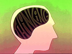 Animated Occupied Mind Overthinking Thoughts GIF | GIFDB.com