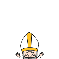 Animated Pope Giving Bendiciones GIF | GIFDB.com
