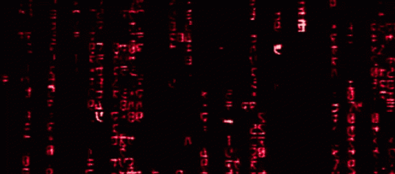 Animated Red Matrix Hacker Screen GIF | GIFDB.com
