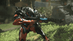 Animated Robot Hunting Wendigo GIF | GIFDB.com