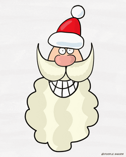 Animated Santa Claus Head Laughing GIF | GIFDB.com