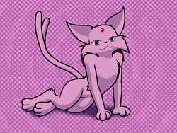 Animated Sexy Espeon Wink GIF | GIFDB.com