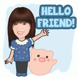 Animated Sharlene San Pedro Hello Hi GIF | GIFDB.com