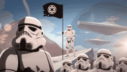 Animated Stormtrooper Platoon GIF | GIFDB.com